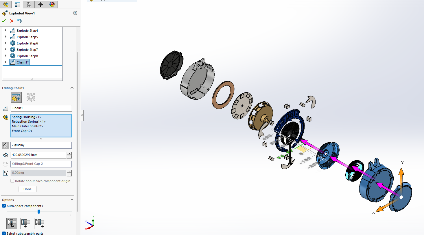 How To Create An Exploded View In Solidworks Beginner Tutorial